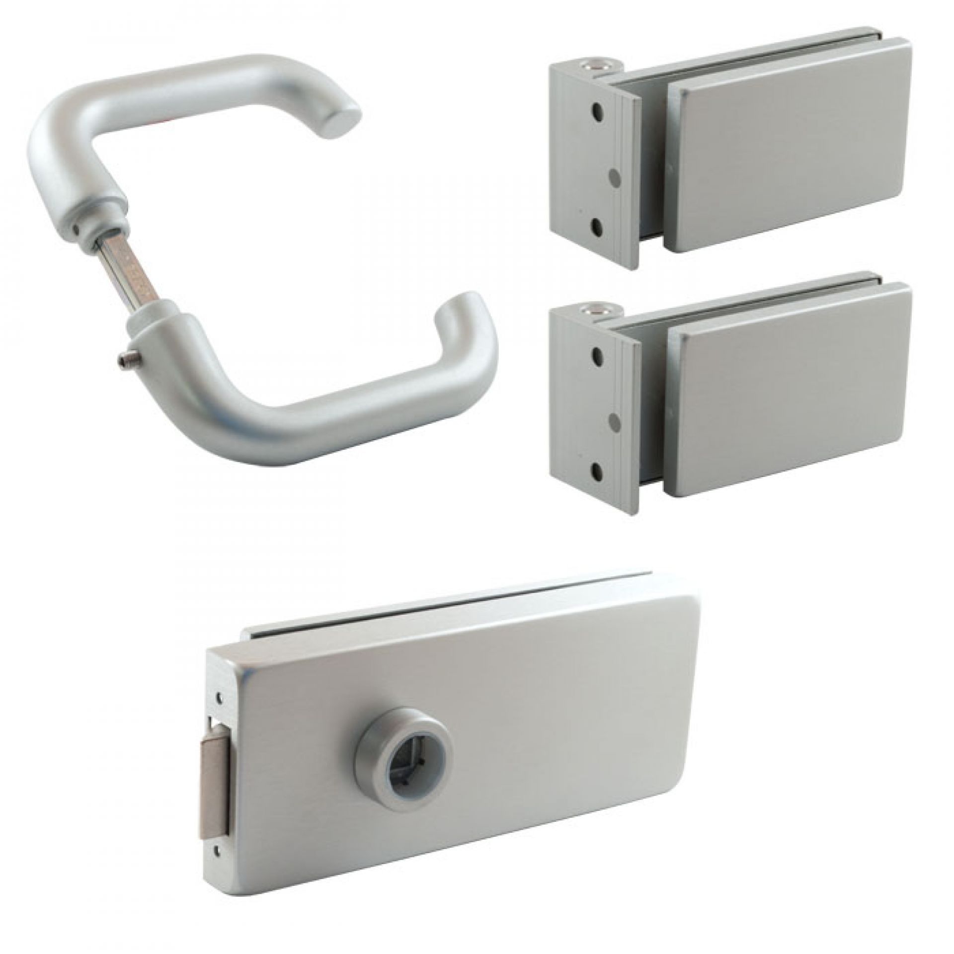 Stompe binnendeur van helder glas | Glashandelonline.com