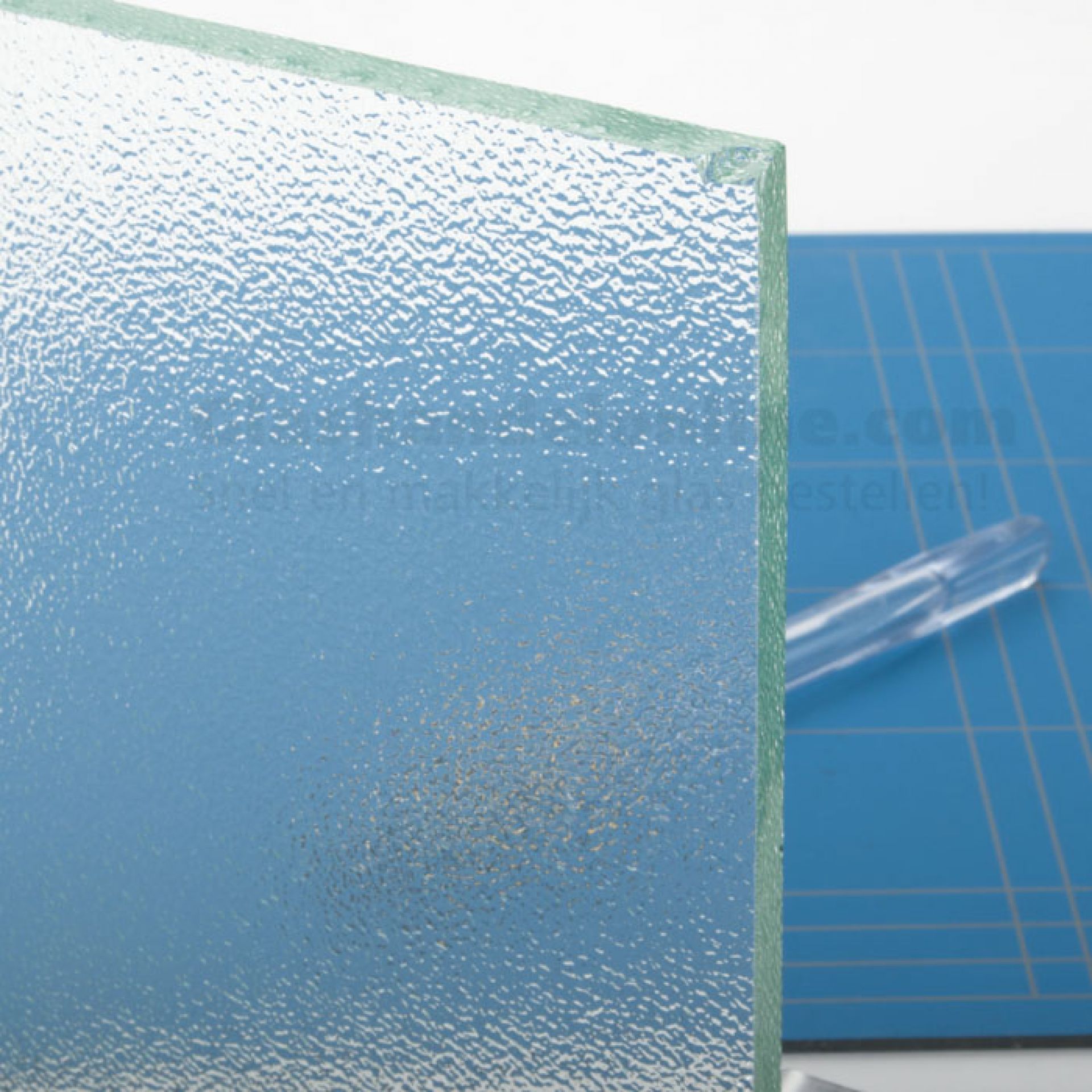 Stompe binnendeur van crepi glas | Glashandelonline.com